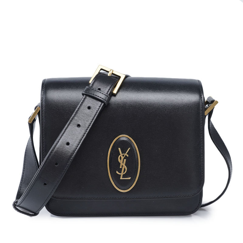 블랙 Le 61 금장 스몰 크로스백 - 리본즈(REEBONZ)