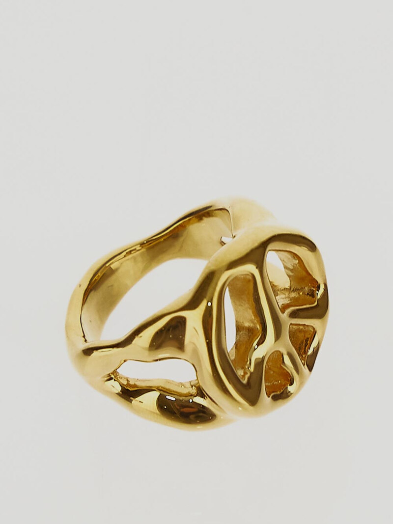 [Ambush]Ambush FW22 Ambush Gold Tone Ring Ring BMOC038F22BRA0017600 ...