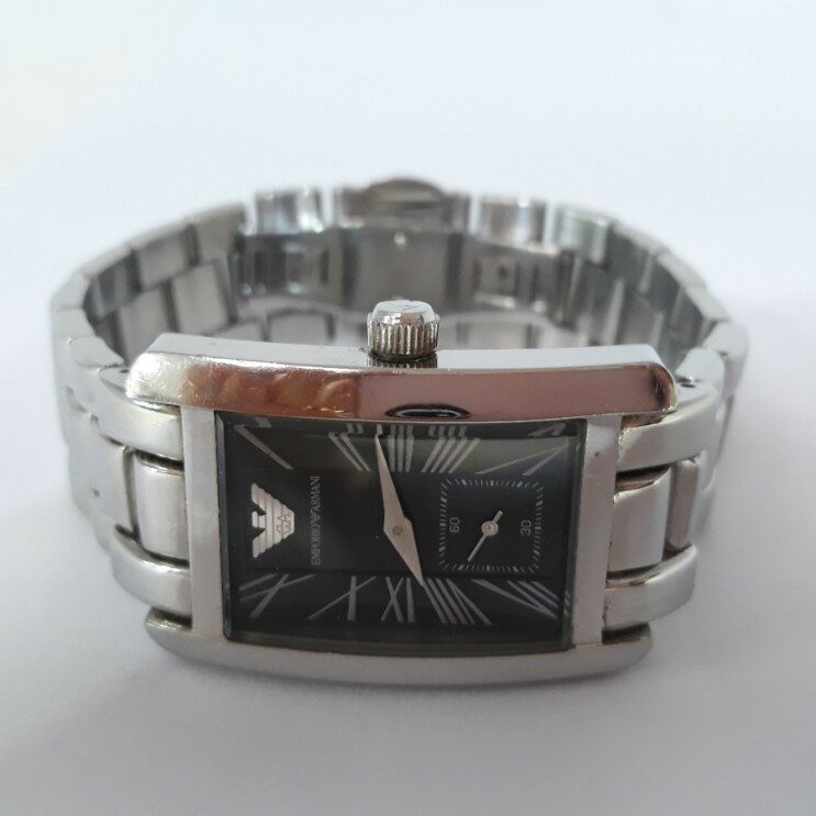 엠포리오 아르마니 스틸 여성 시계 아르마니 AR0157 스틸 여성시계 - 리본즈(REEBONZ)